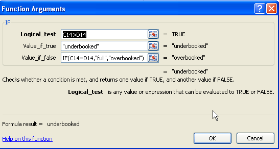Chatting about Excel and More: NESTED IF STATEMENTS