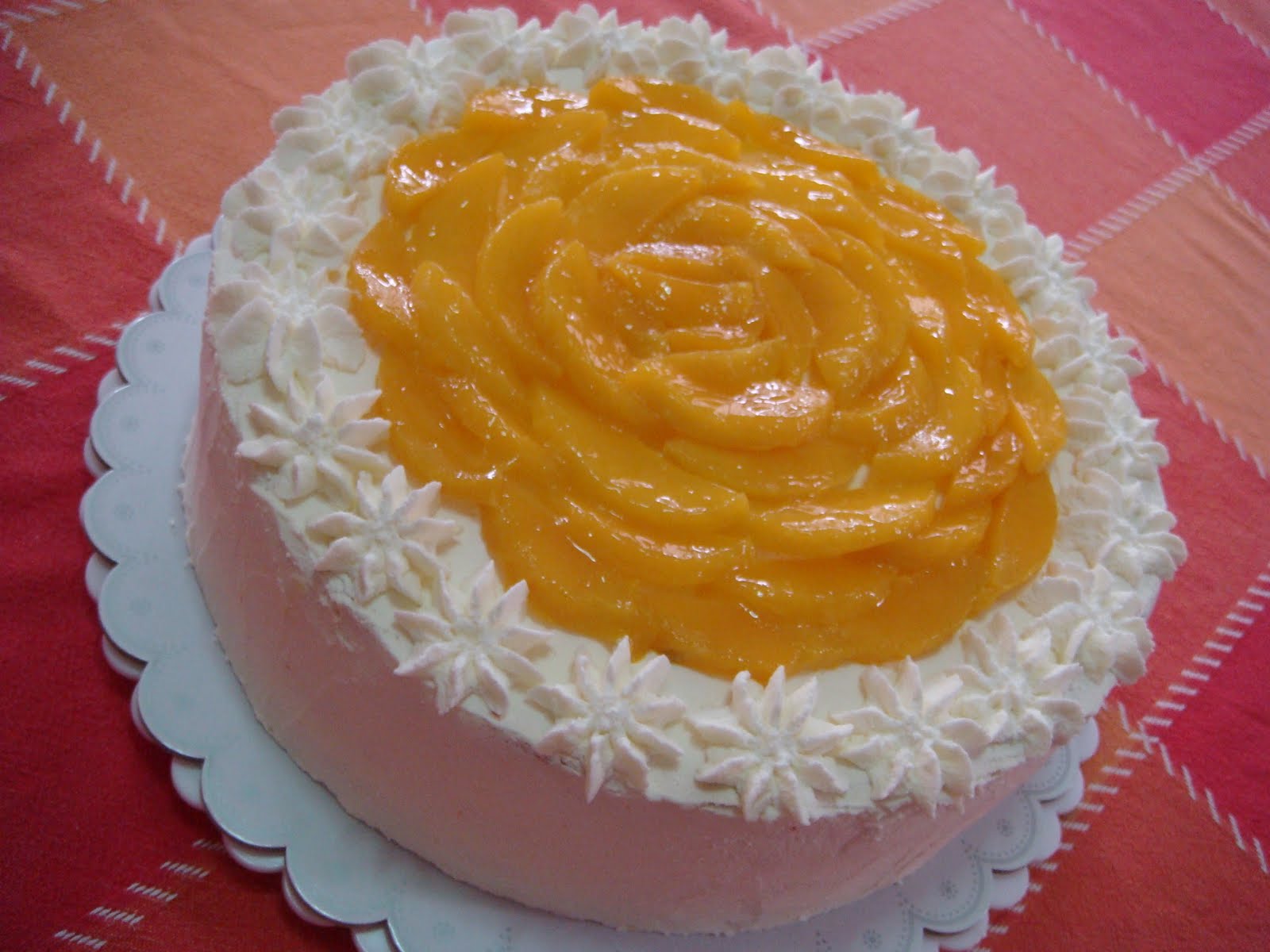 Jen | Your Personal Baker: Mango Cream Torte