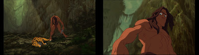 Colorful Animation Expressions: Tarzan - Kerchak: a shadowy figure (3/4)