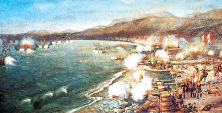 Efemérides navales: 2 de mayo de 1866: Combate del Callao