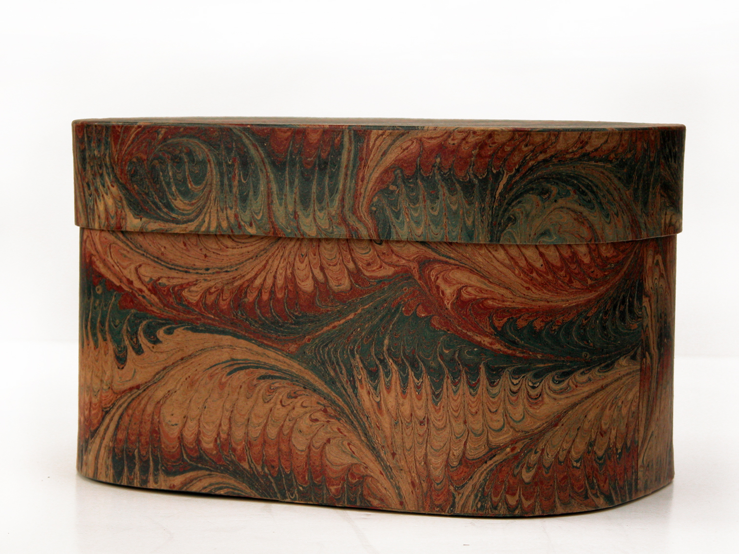 Mississippi Sisters: Marbled Paper Covered Box