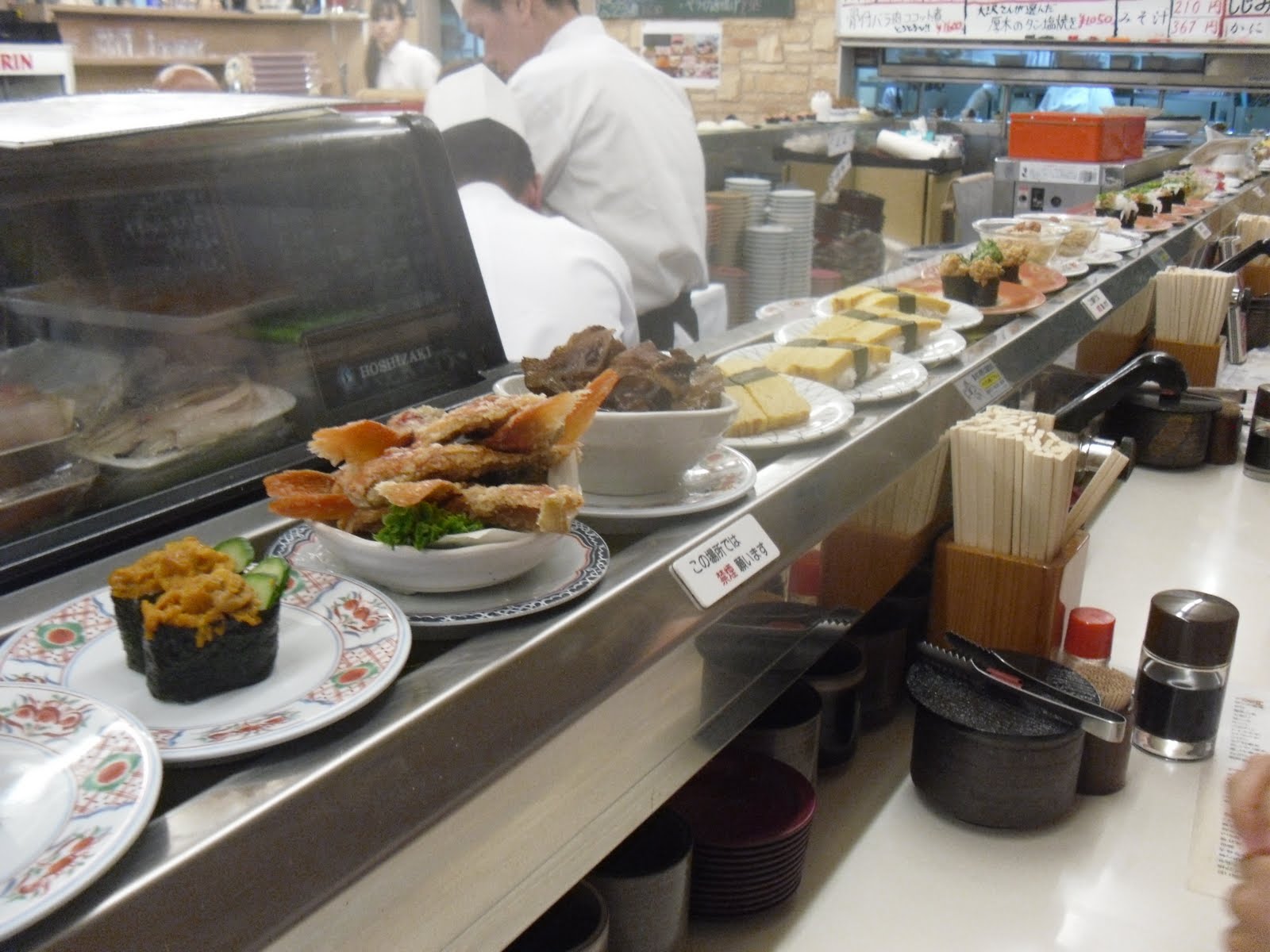 The Travelling Teacher: Japan - The first revolving sushi restaurant