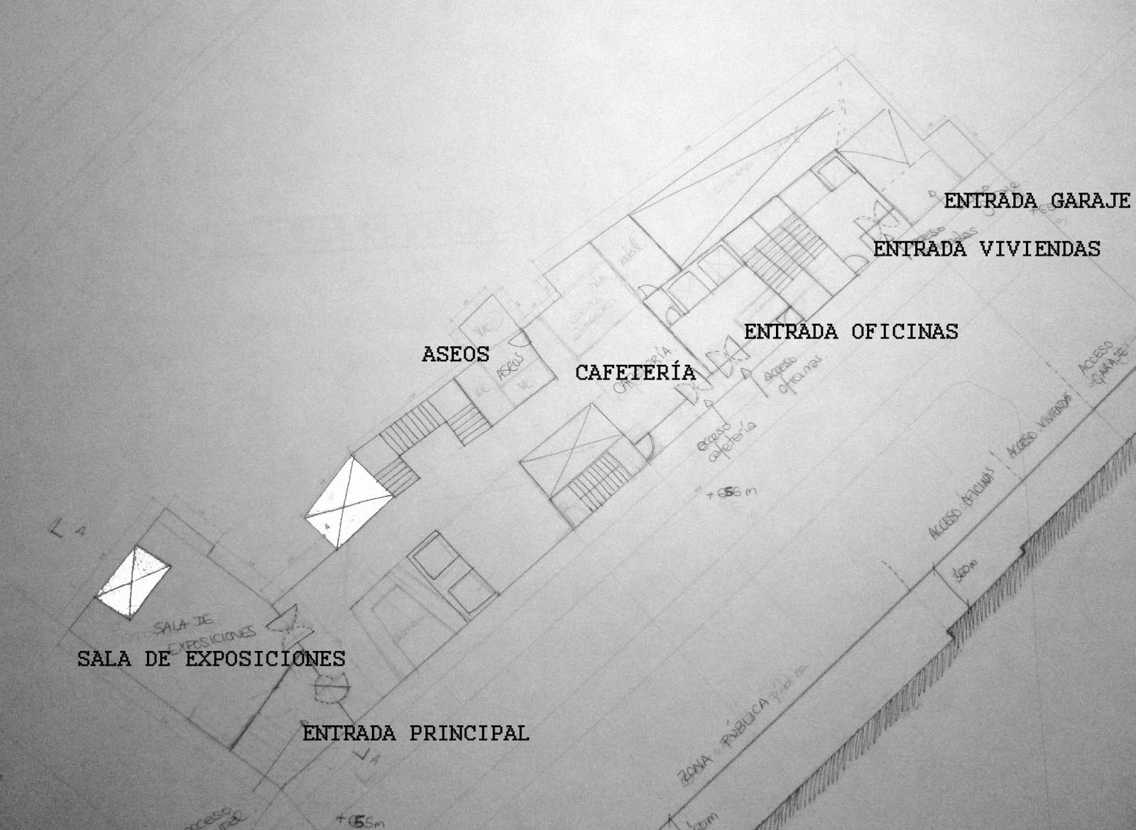 PFC_Laura Núñez Villalón: CROQUIS SEDE CEMEX