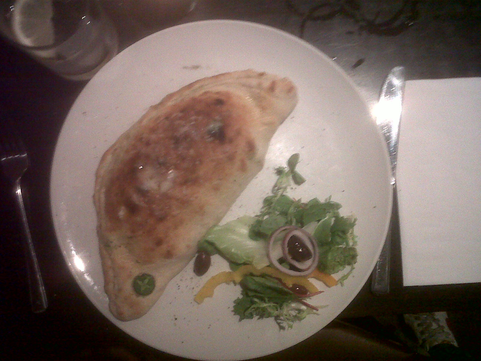 Pizza Quest: Ask: Calzone con Carne Piccante