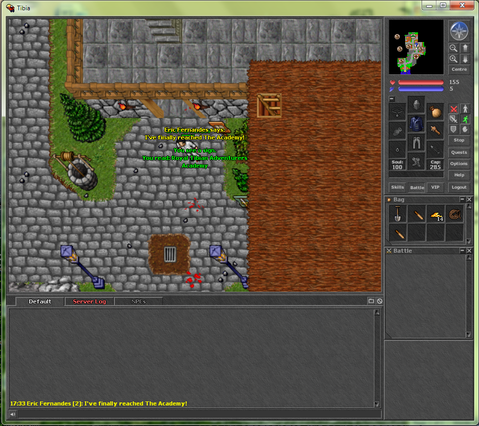 Rule of Six: MMORPG Review: Tibia