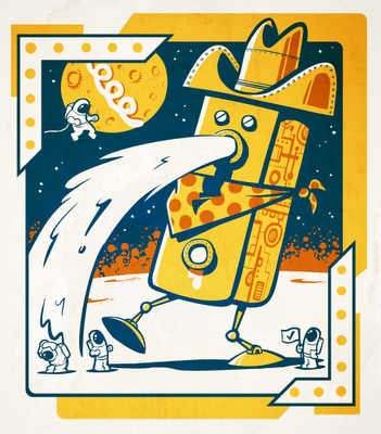 Dave Pryor's "Alien For Christmas": September 2008