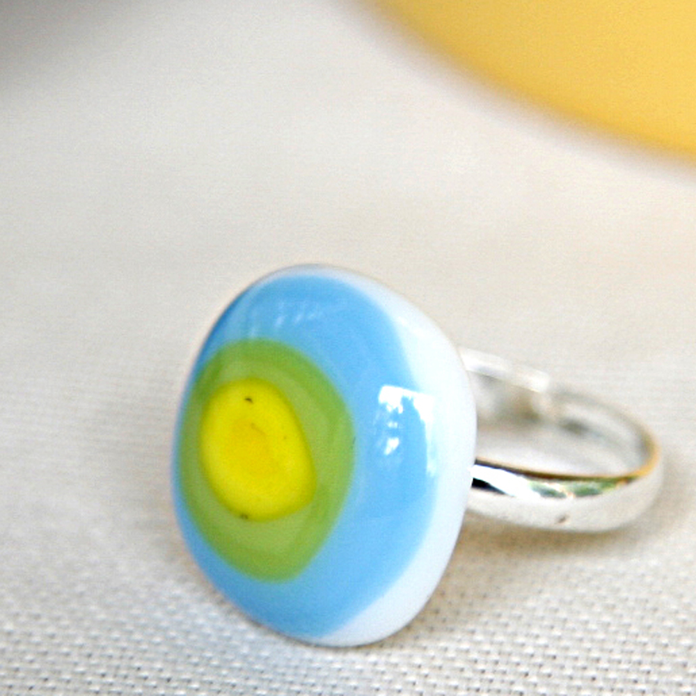 Sassy Glass Studio :: All Things Sassy: Put a Ring On It | Fused Glass ...