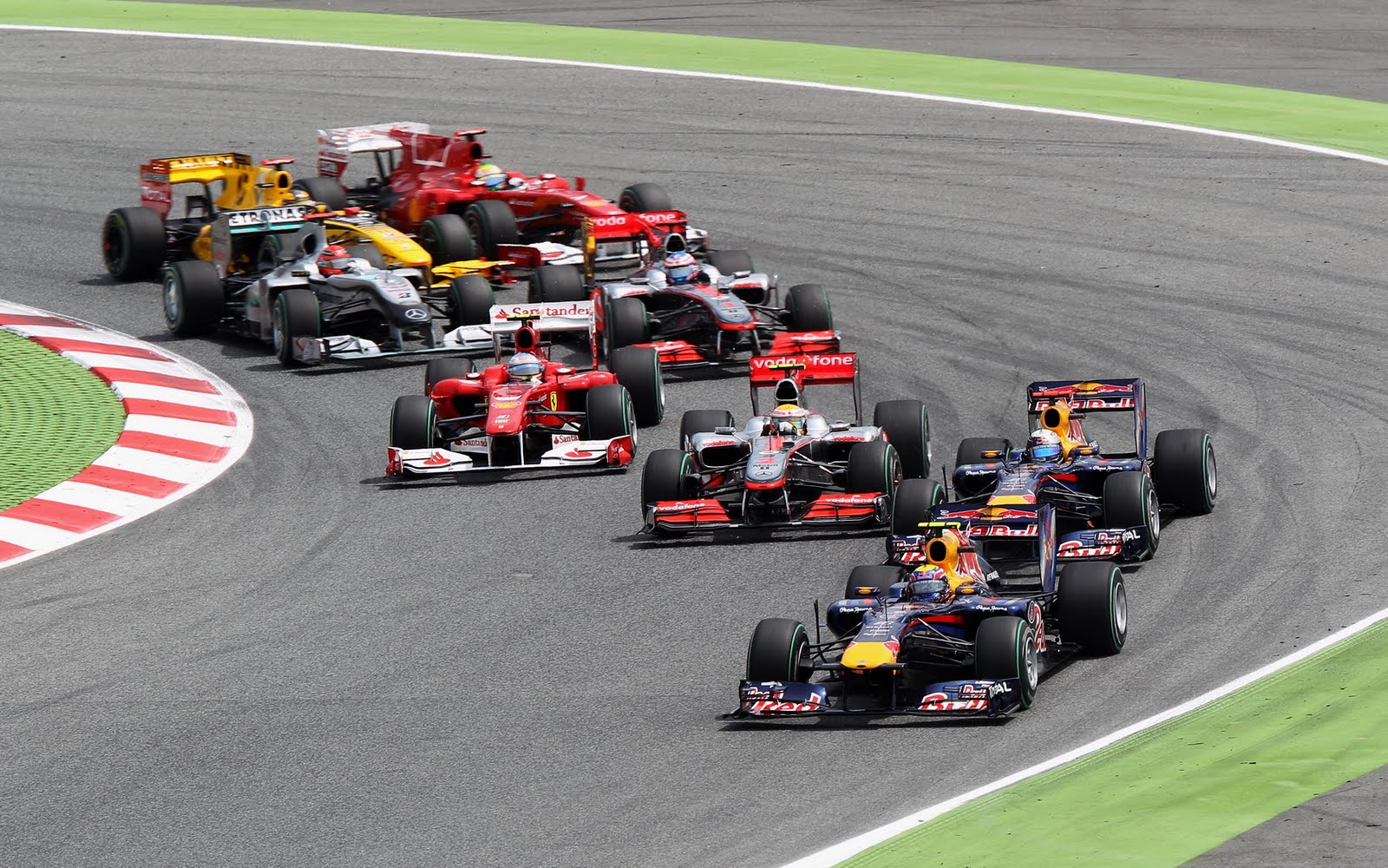 2010 SPAIN GP: RACE IN HIGH RESOLUTION PICTURES - FORMULA 1
