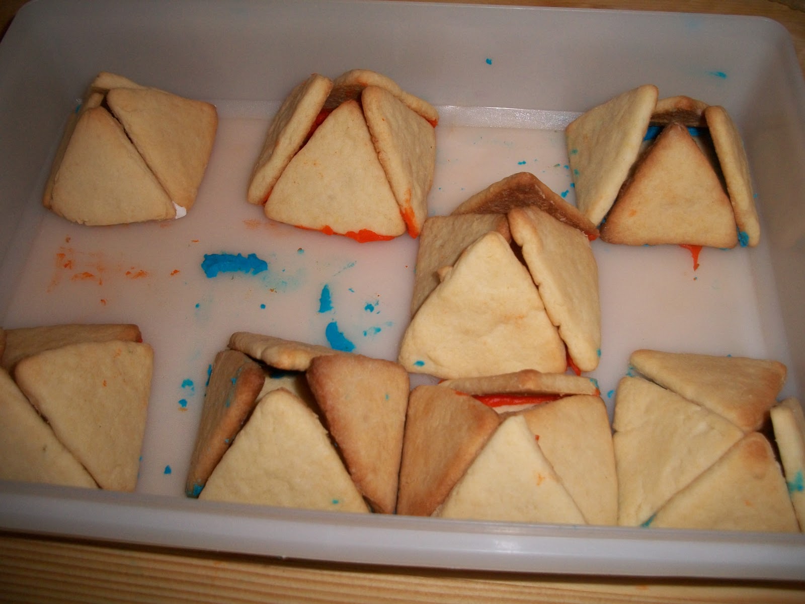 Making Egyptian 3D Cookie Pyramids – Eclectic Homeschooling