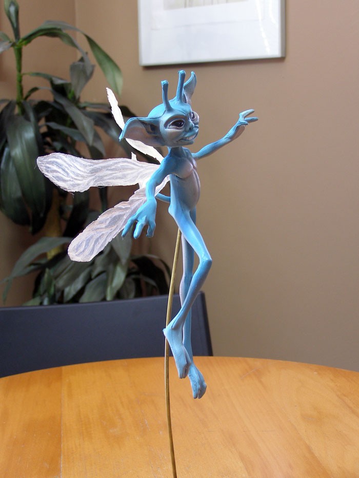 The Midas Touch a.k.a. 3dwizart: Flying Cornish Pixie 10 T x 10 W - by 3dwizart