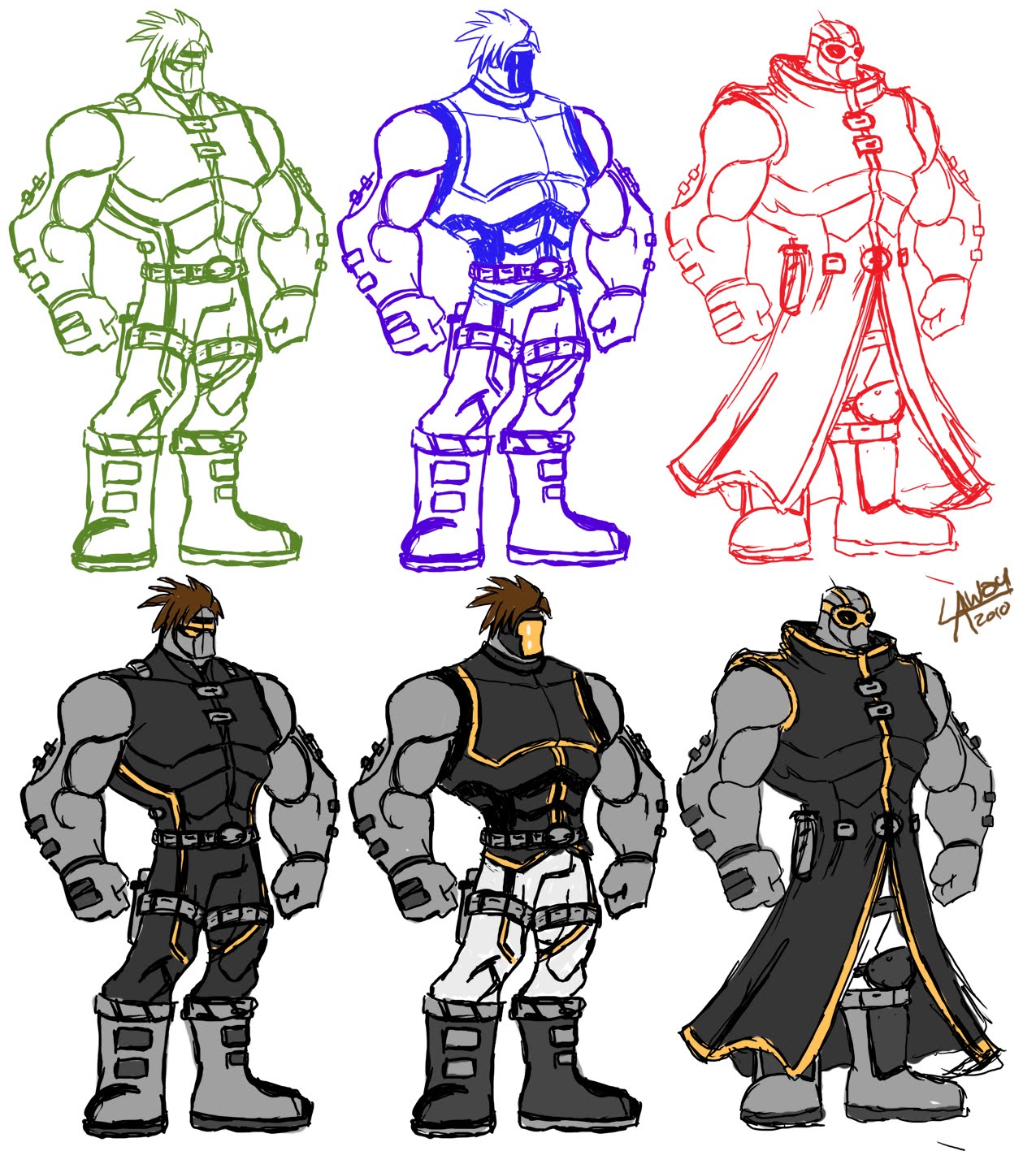 LAWay Cartoons: 158 - Agent 42X designs