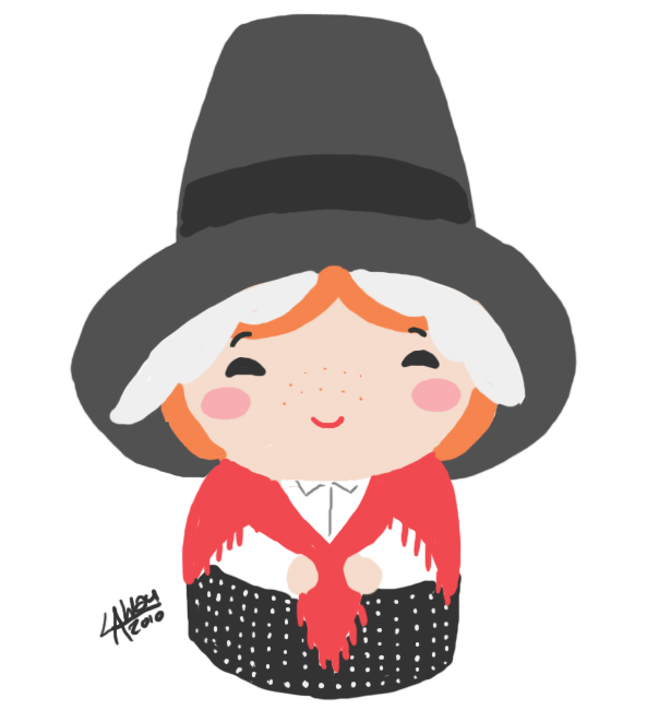 LAWay Cartoons: 199 - Traditional Welsh Girl