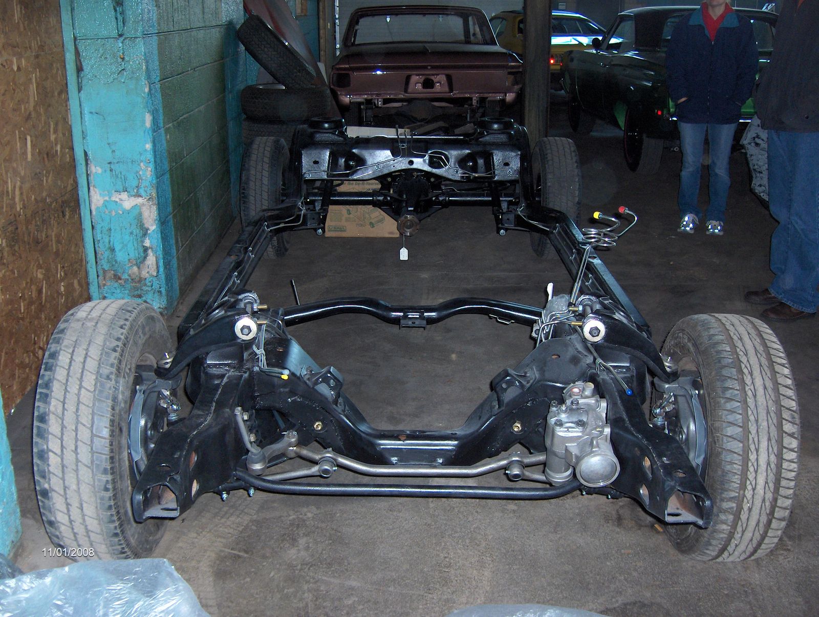 1972 Impala Convertible Restoration: Frame work...