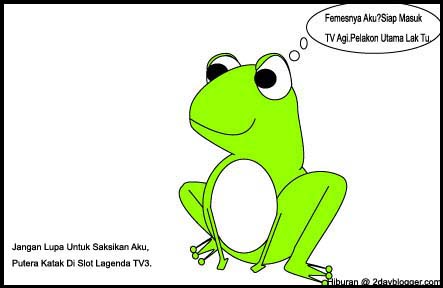 Dyno Kuat Makan: "BLE PUTERA KATAK JADI SATAY KATAK..NYUM!NYUM!~"