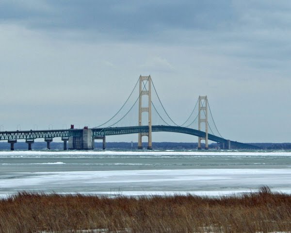 Birch Lodge Blog: "Mighty Mac"--The Mackinac Bridge