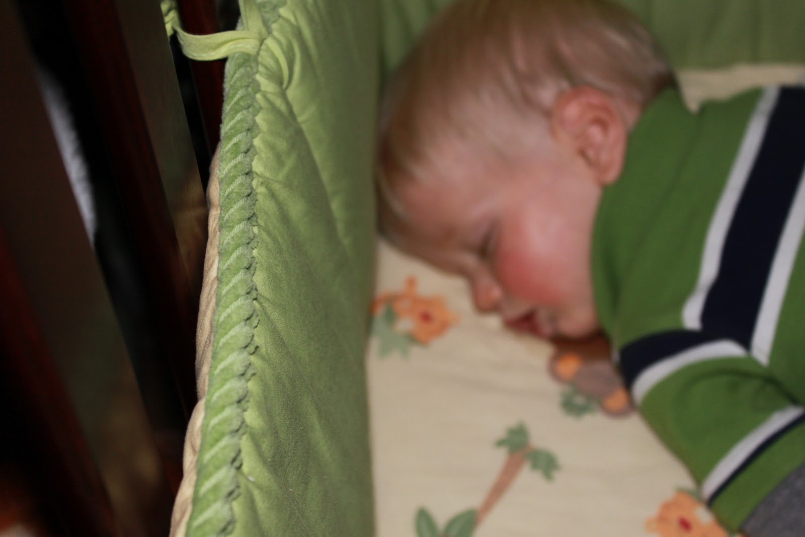 Baby Durso: Johnny sleeping