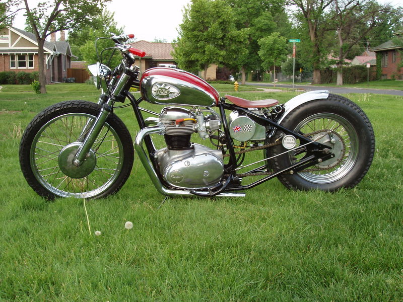 WEED HARDTAIL CHOPPERS/BOBBERS: BSA hardtail