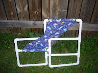 Red Mommy Crafts: PVC Sling Chairs