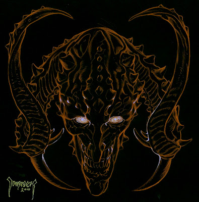 The Art of Mike Dubisch: Horned Demon