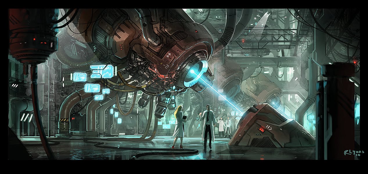 RLyonsArt: Tech Lab - work in progress