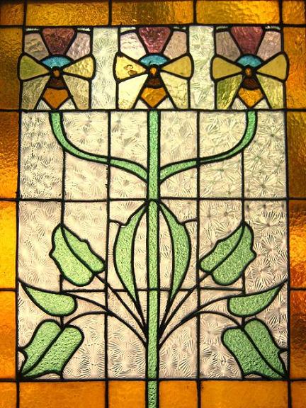 Kaca Patri Art Nouveau | Barang Antik Klasik