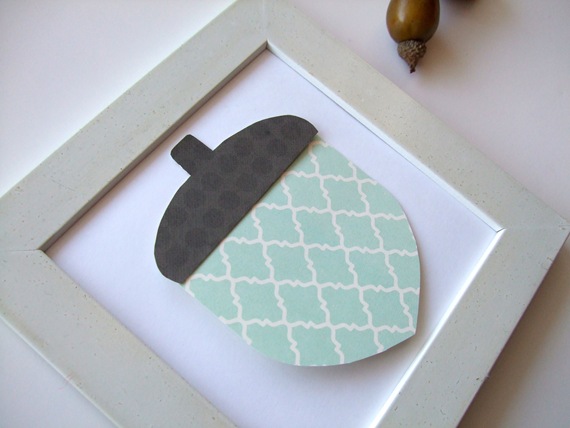 Be Different...Act Normal: Paper Acorn