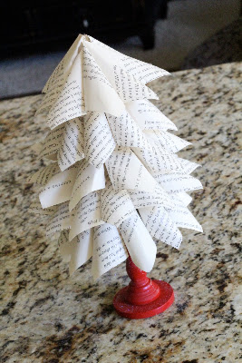 Be Different...Act Normal: Book Page Christmas Tree