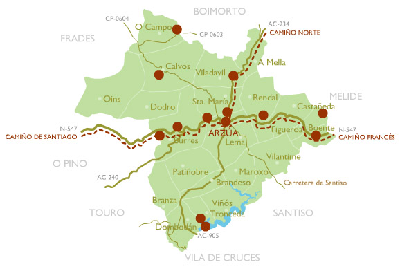 Un rinconcito especial en el corazón de Galicia: ¿Qué visitar en Arzúa?