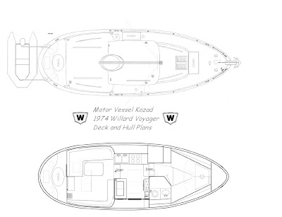 MV Kozad: Willard 30 Voyager: MV Kozad Description & Photogaphs: Along ...