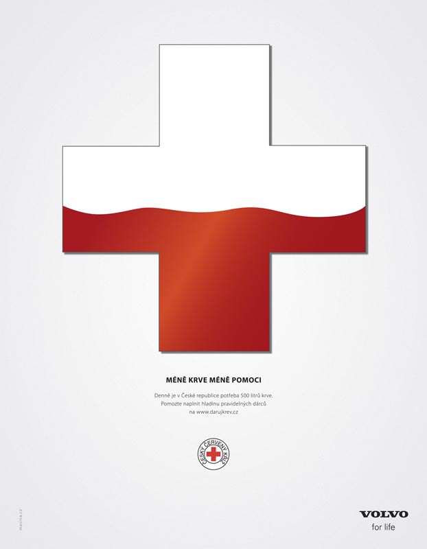GRP 226 Advertising Design: Red Cross Blood Service Poster