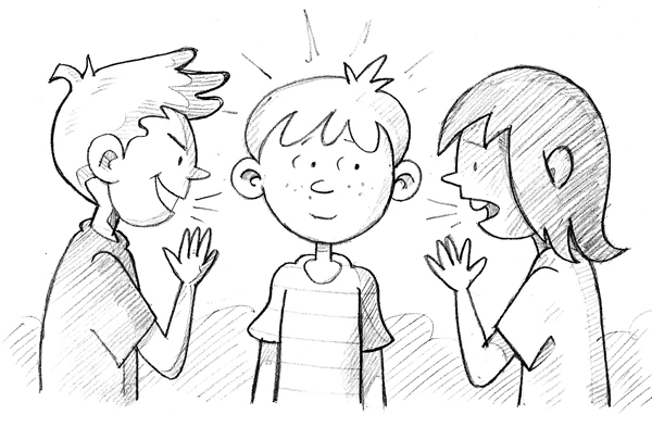 David Hurtado Illustration Blog: Sketches for a Drama Activities book