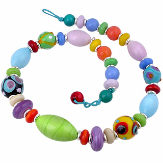 All the World's Our Page: Stringing Beads