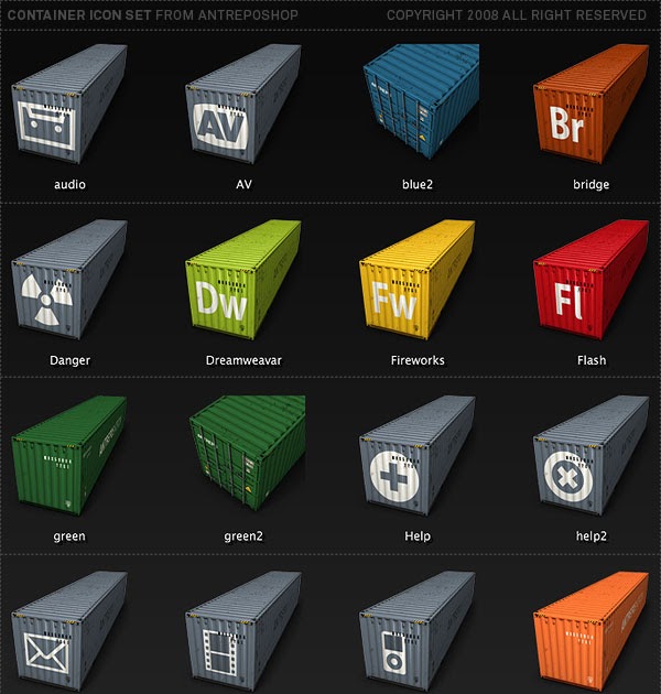 Container Icons ~ ANTREPO BLOG / A2591