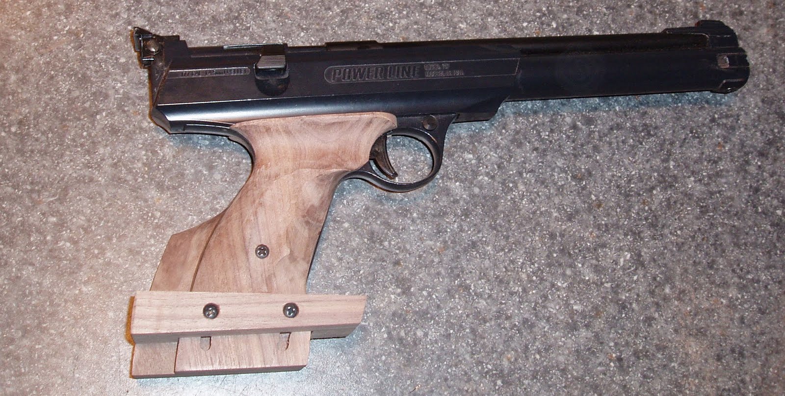 Another Airgun Blog: Match Grips for a Daisy 7X7 Part 2