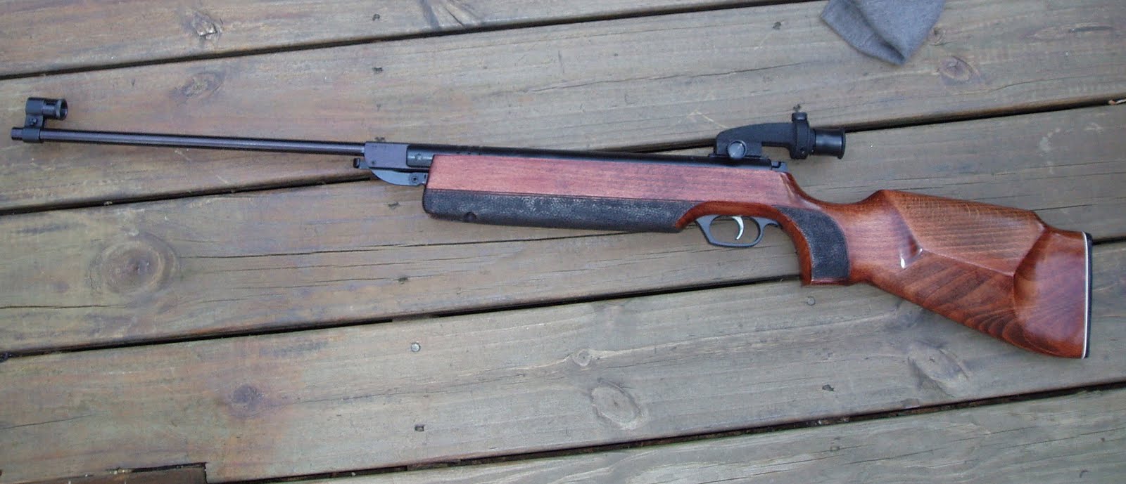 Another Airgun Blog: Haenel 303-Super Finished Stock