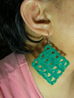 Crochet Philippines: Lattice Earrings and Necklace