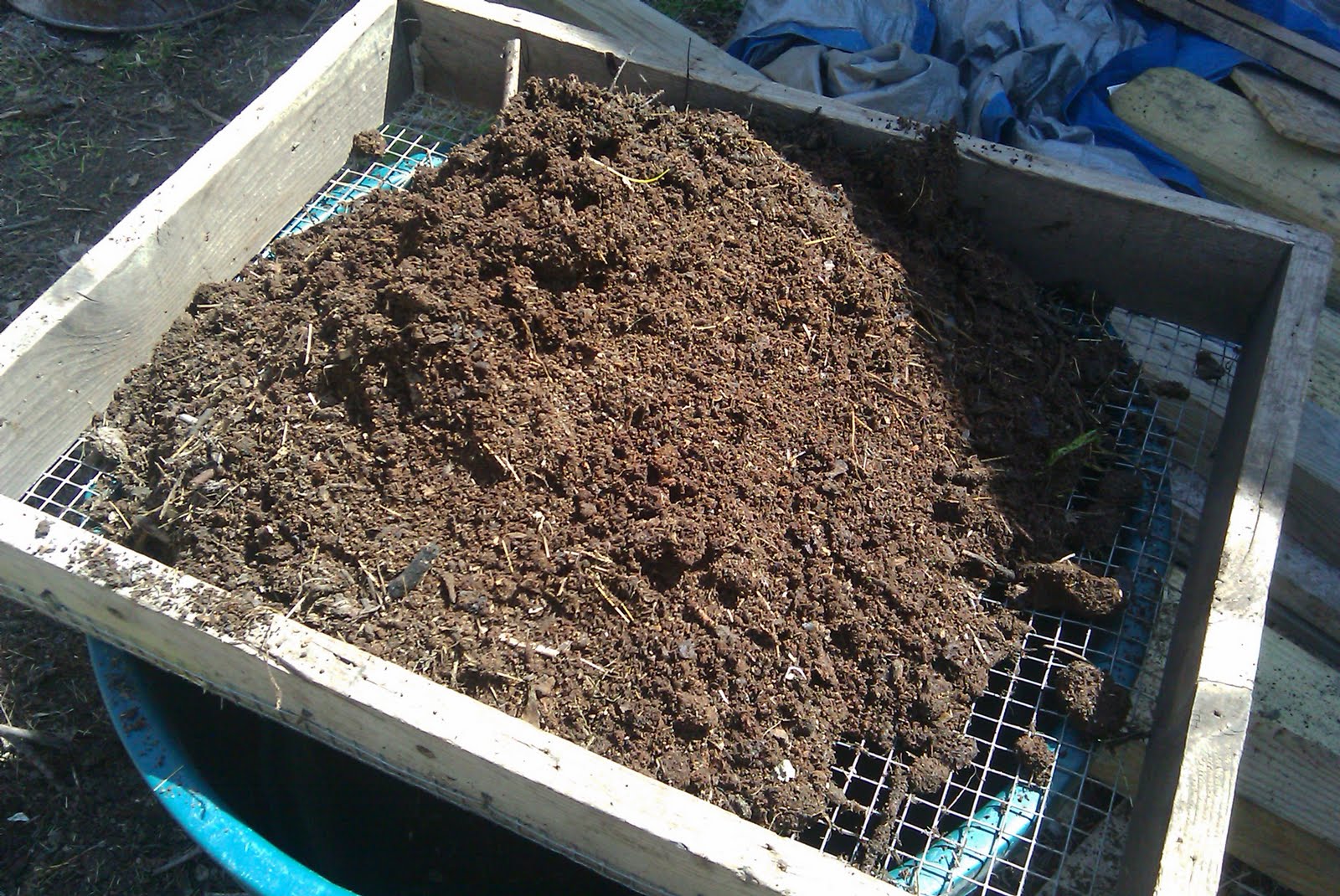 Homestead Roots: Compost Screening