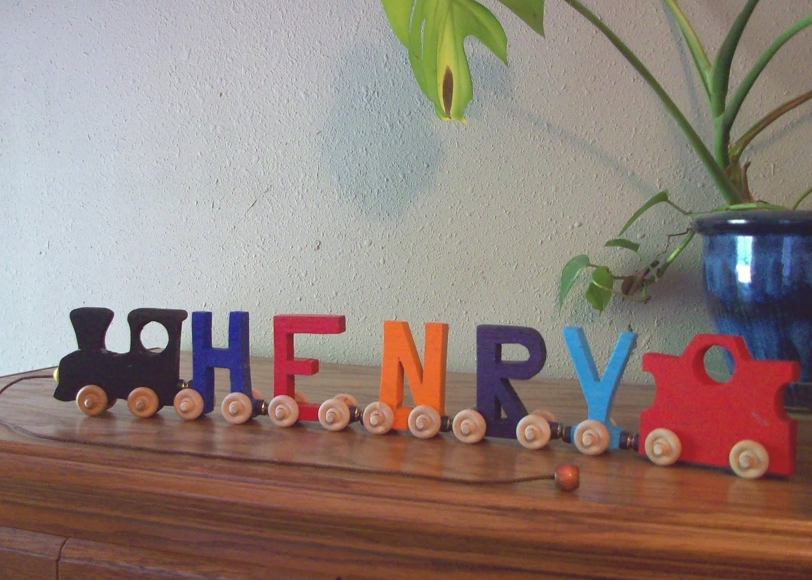 Homestead Roots: Yesterdays Toyz Wooden Alphabet Name Trains