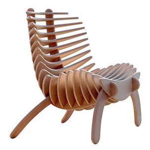 Upcycle Us: The fishbone chair