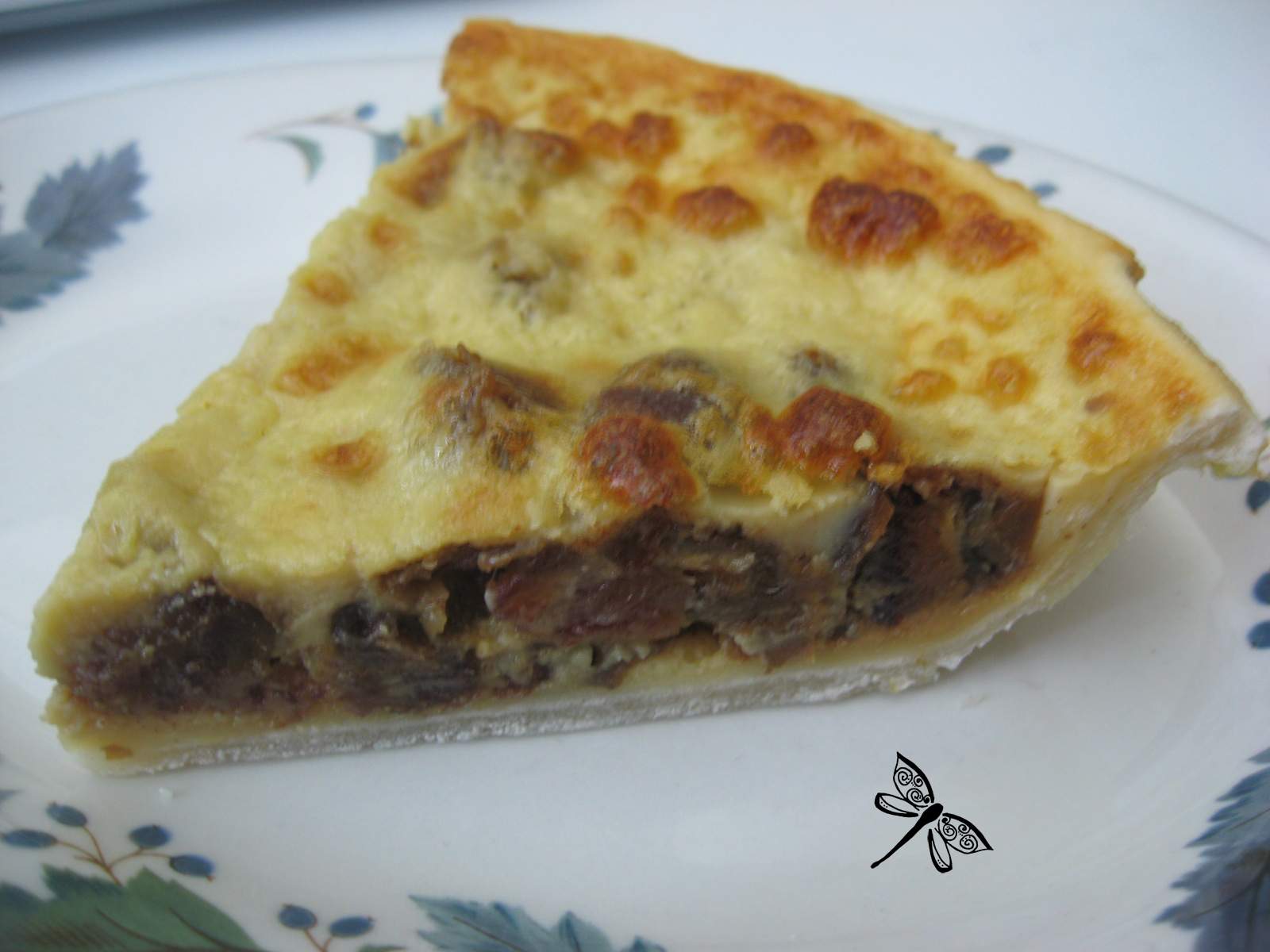 Libellule et ses spatules: Tarte aux dattes