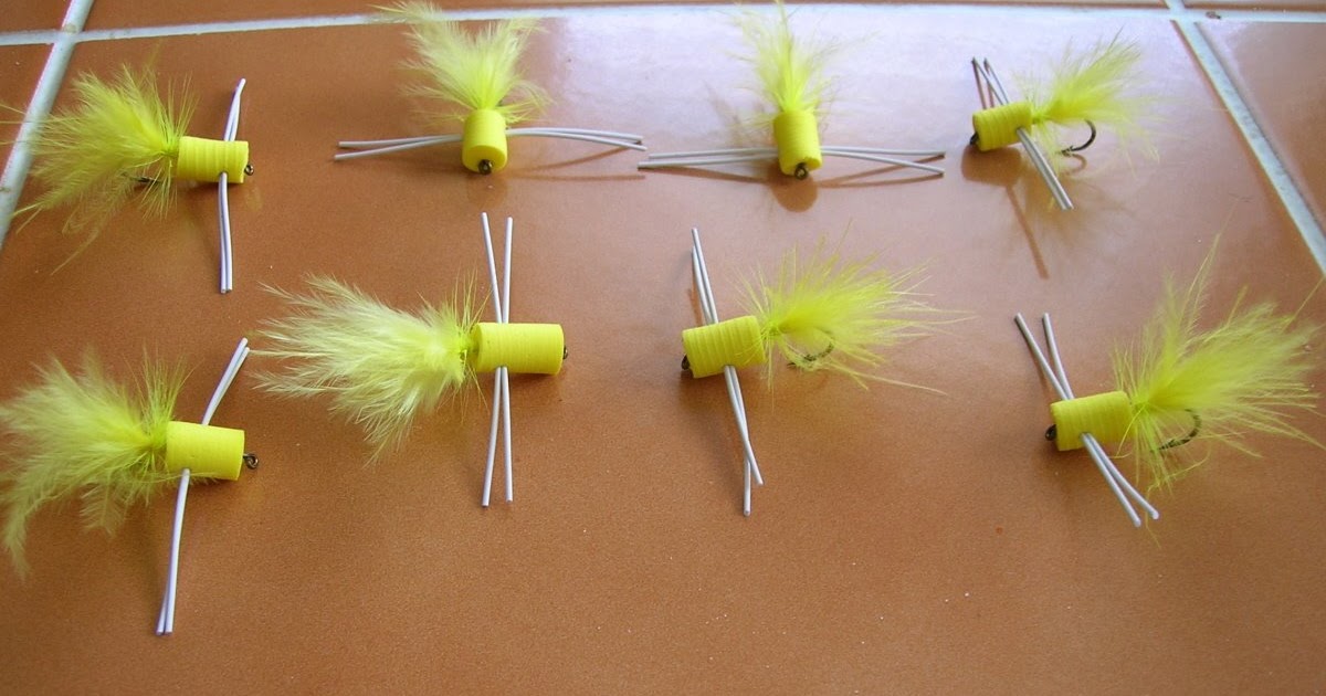 BUGGIN' OUT.: Yummy Foam Popping Bugs - Bluegill and Bass Fly Pattern