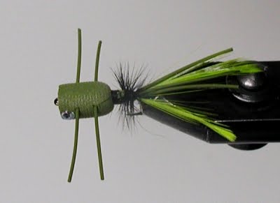 BUGGIN' OUT.: Bass Fly Pattern - Frog Popping Bug