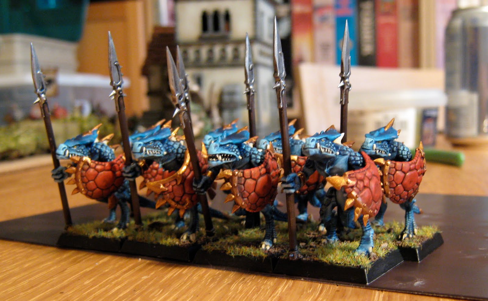 Kevin's Miniatures & Hobby Table: Lizardmen