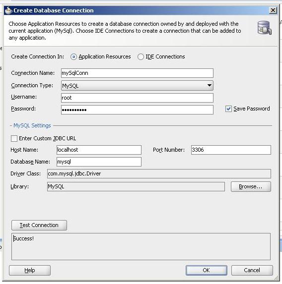 Zeeshan Baig's Blog: Connecting MySQL Database with Jdeveloper 11g Zeeshan Baig's Blog: Connecting MySQL Database with Jdeveloper 11g