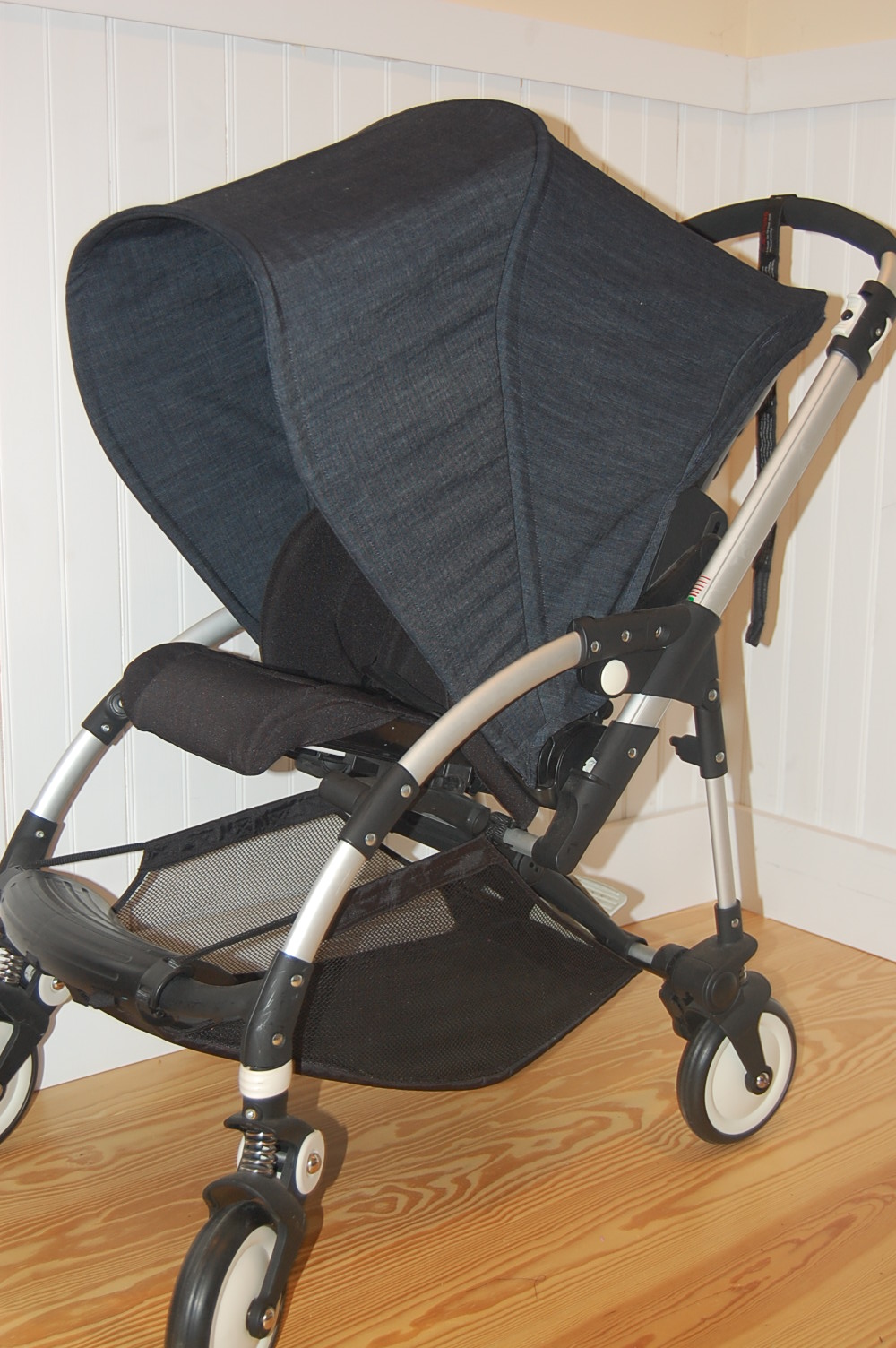 Maine Baby Treats - Custom Bugaboo Stroller Covers: Bzzzzzz! Denim ...