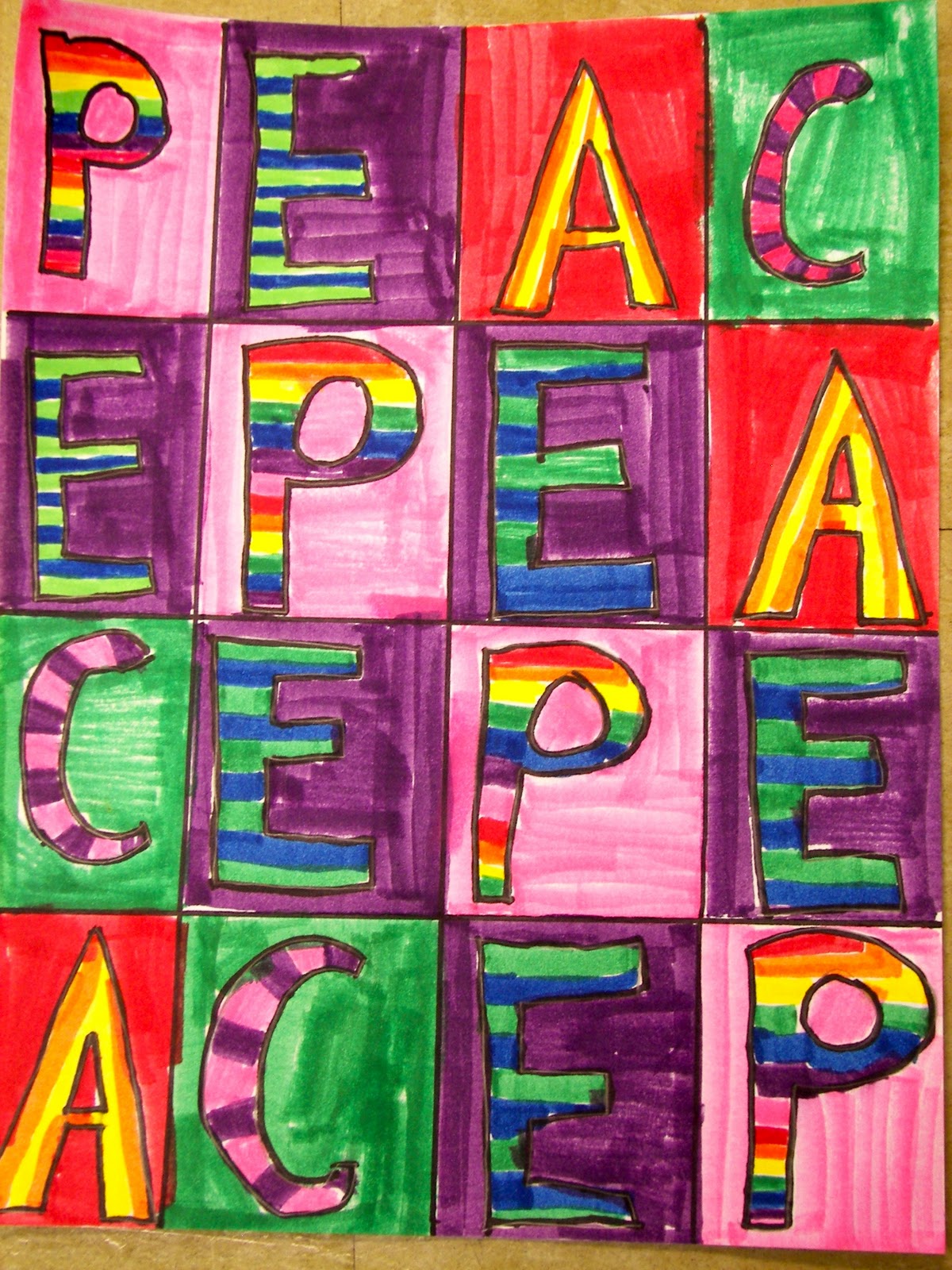 Organized Chaos: 4th Grade - Repeat Letters