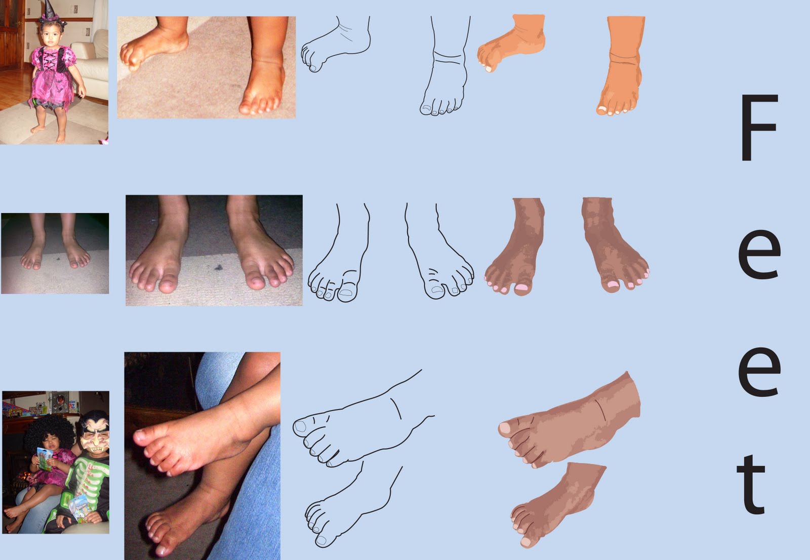 Ricardo Barchan: Feet
