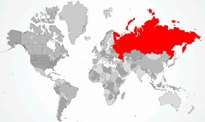 Brasil e Rússia: Localização Astronômica da Rússia