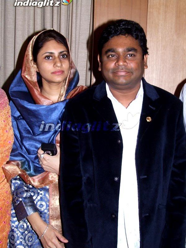 indian: A.R. Rahman Family photos