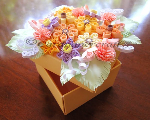 Card Paper Craft Quilling Gift Box card-paper-craft-quilling-gift-box